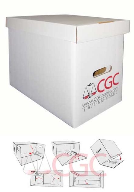 CGC Graded Comic Storage Box - Comic Book Shop